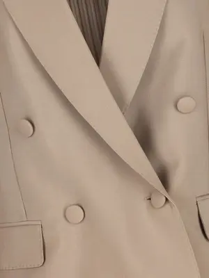 Valentino Garavani Lapel Long-sleeved Suit Jacket
