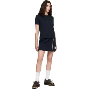Thom Browne Elastic Plain Knit T-shirt