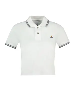 VIVIENNE WESTWOOD Classic Mini Polo Shirt - White