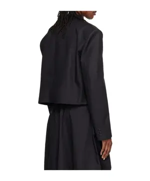 LU'U DAN Slashed Long-sleeved Blazer