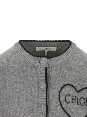 Chloé Crew Neck Long-sleeved Knitwear