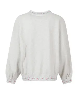 Chloé Floral Trim Knitted Sweater - No