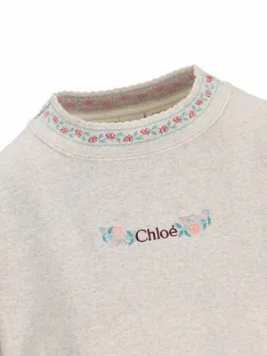 Chloé Crew Neck Long-sleeved Sweatshirt