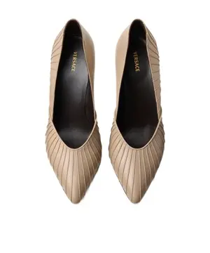 Versace Leather Pumps 90 Mm