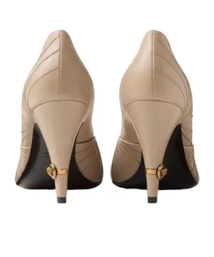 Versace Leather Pumps 90 Mm