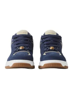 Versace Biggie Basket Suede Sneakers