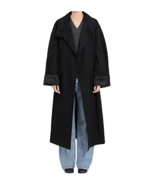 MAISON MARGIELA Cotton Twill Trench Coat