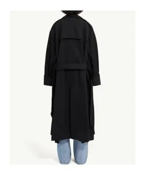 MAISON MARGIELA Cotton Twill Trench Coat