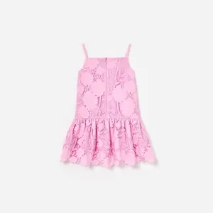 SELF-PORTRAIT Sleeveless Flower Lace Dress