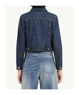 MAISON MARGIELA Cropped Denim Jacket