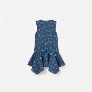SELF-PORTRAIT Round Neck Sleeveless Dress