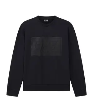Emporio Armani Sweatshirt Oversized In Cotton Jersey