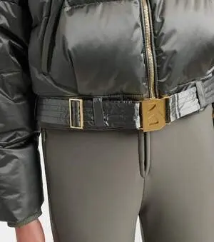 Bogner Down Ski Suit And Jacket Set