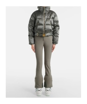 Bogner Down Ski Suit And Jacket Set With Detachable Belt
