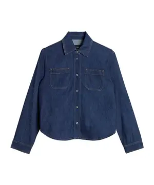 7 For All Mankind Utility Classic Shirt In Weightless