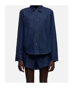 7 For All Mankind Utility Classic Shirt In Weightless