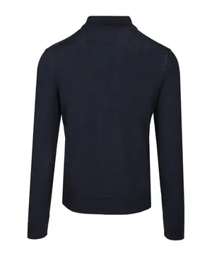 Etro Fuji Knitted L/s Polo Wool Silk
