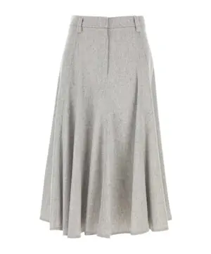 Brunello Cucinelli Pleated Skirt