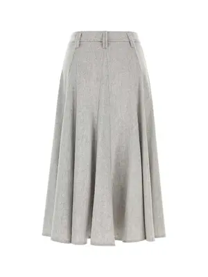 Brunello Cucinelli Pleated Skirt
