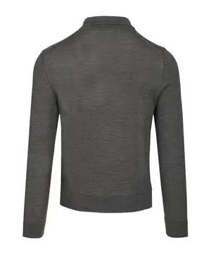Etro Fuji Knitted L/s Polo Wool Silk
