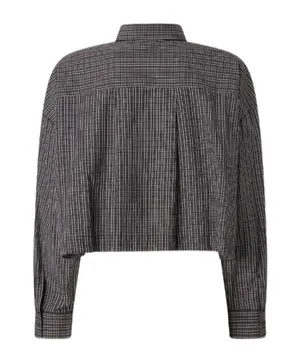 Pinko Long Sleeve Checked Shirt