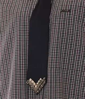 Pinko Long Sleeve Checked Shirt
