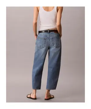Calvin Klein Cropped Barrel Jeans