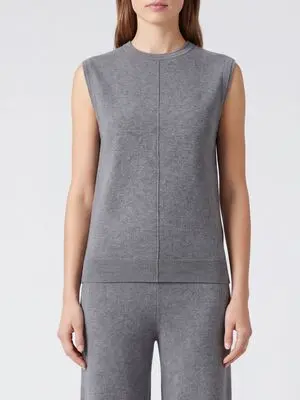 LISA YANG Agnes Sleeveless Knitted Top