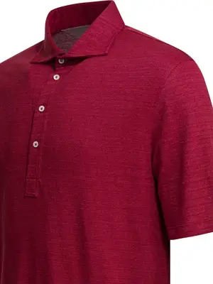 Brunello Cucinelli Collared Short-sleeved Polo Shirt