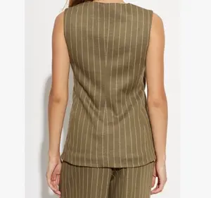 Max Mara V-neck Sleeveless Vest