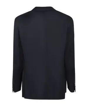 Boglioli Notched Lapel Silk Jacket