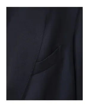 Boglioli Notched Lapel Silk Jacket