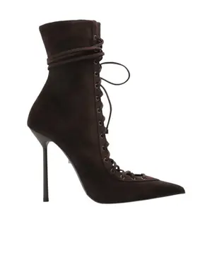 LE SILLA Colette Lace-up Ankle Boots