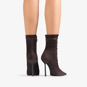 LE SILLA Colette Lace-up Ankle Boots