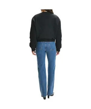 Khaite Cropped Bomber Jacket With Elasticized Hem