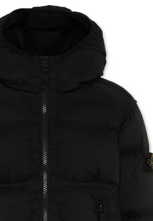 Stone Island Logo Patch Cotton-padded Jacket