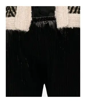 FORTE_FORTE Elastic-waist Casual Trousers