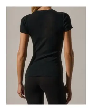 JAMES PERSE Cotton Cashmere Blend Ribbed Crew
