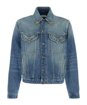 Versace Button-up Denim Jacket