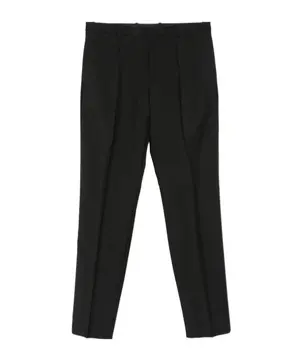 JIL SANDER Casual Trousers With Belt Loops - Black