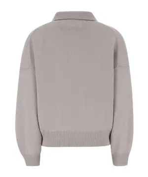 LISA YANG Long-sleeve Polo-collar Sweater