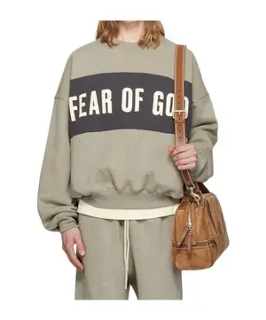 Fear Of God Patterned Long-sleeved Sweatshirt - Nude