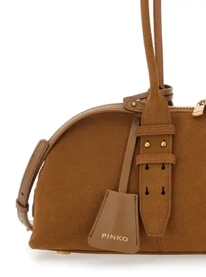 Pinko Shoulder Bag Bowling Horizontal Big