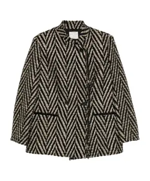 FORTE_FORTE Long-sleeve Jacket - Black