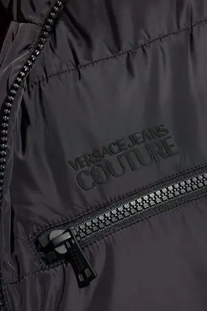 Versace Stand Up Collar Down Vest