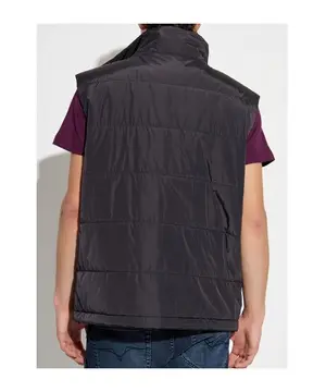 Versace Stand Up Collar Down Vest