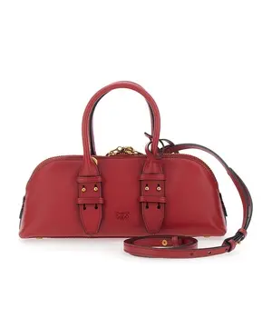 Pinko Handbag With Leather Details