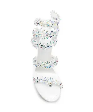 Rene Caovilla Embellished Stiletto Sandals