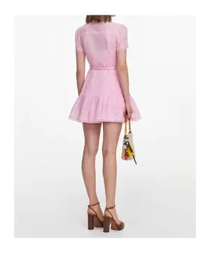 SELF-PORTRAIT Embroidered Mini Dress