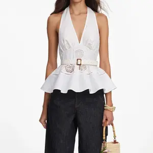 SELF-PORTRAIT Ruffled Top
